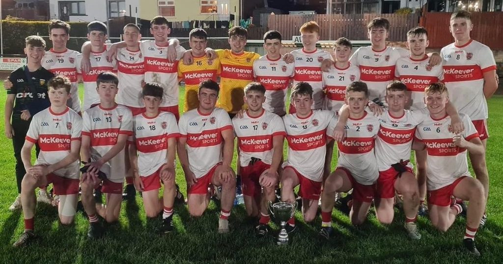 Carrickcruppen U19 league winners – CLG Ard Mhacha